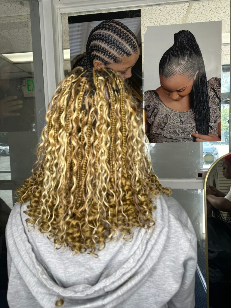 Bohemian braids salon, Greenbelt, MD | Emiglow Braids